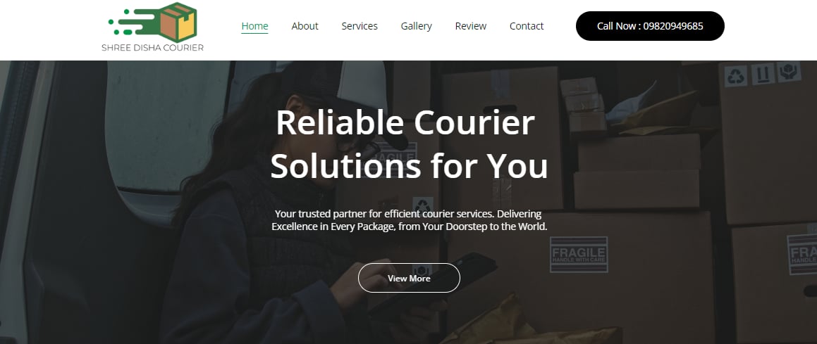 Efficient Courier Services | Shree Disha Courier | Shree disha courier