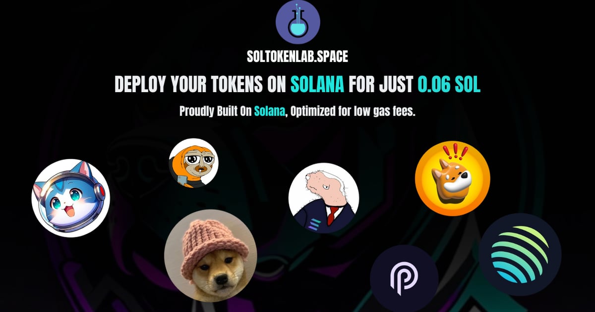 Create Solana Token | SolToken Lab