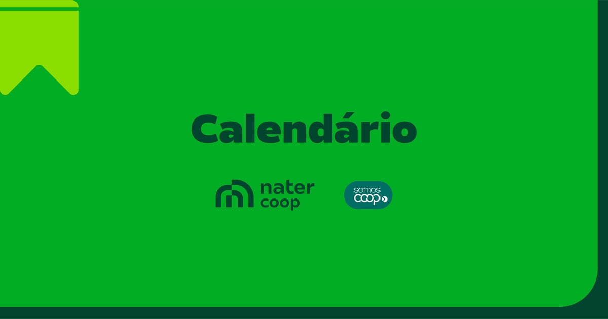 Cronograma de Assembleias da Nater Coop 2025 | Assembleias da Nater Coop