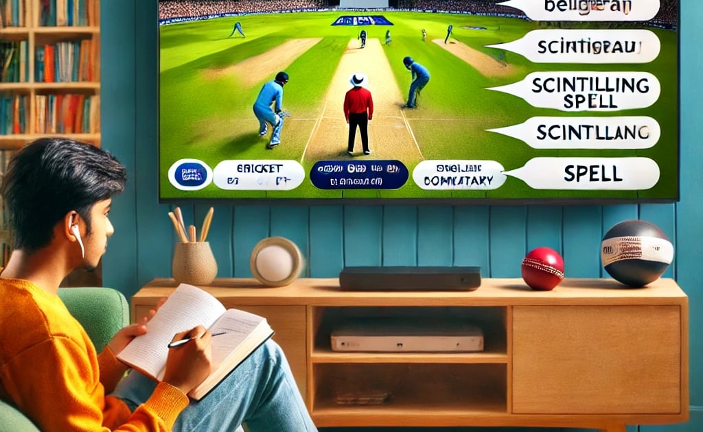 Learn English Vocabulary from Cricket Commentary: A Fun Way to Improve ...