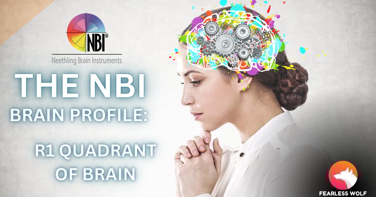 NBI Brain Profile - R1 Quadrant Explained | Fearless Wolf Life Coaching