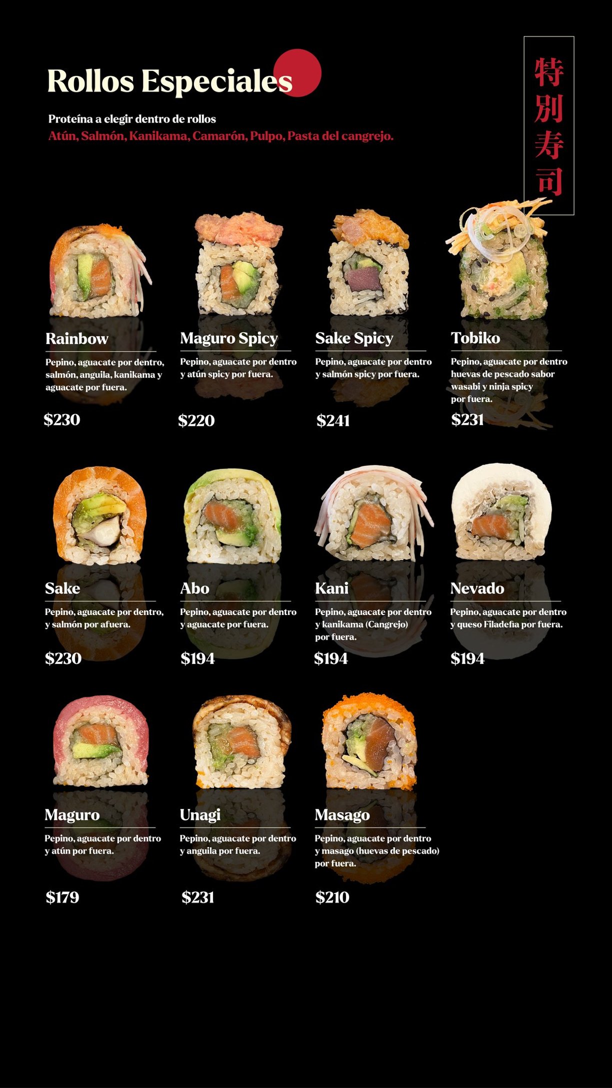 Menu Gomez Morin | Ninja Ramen