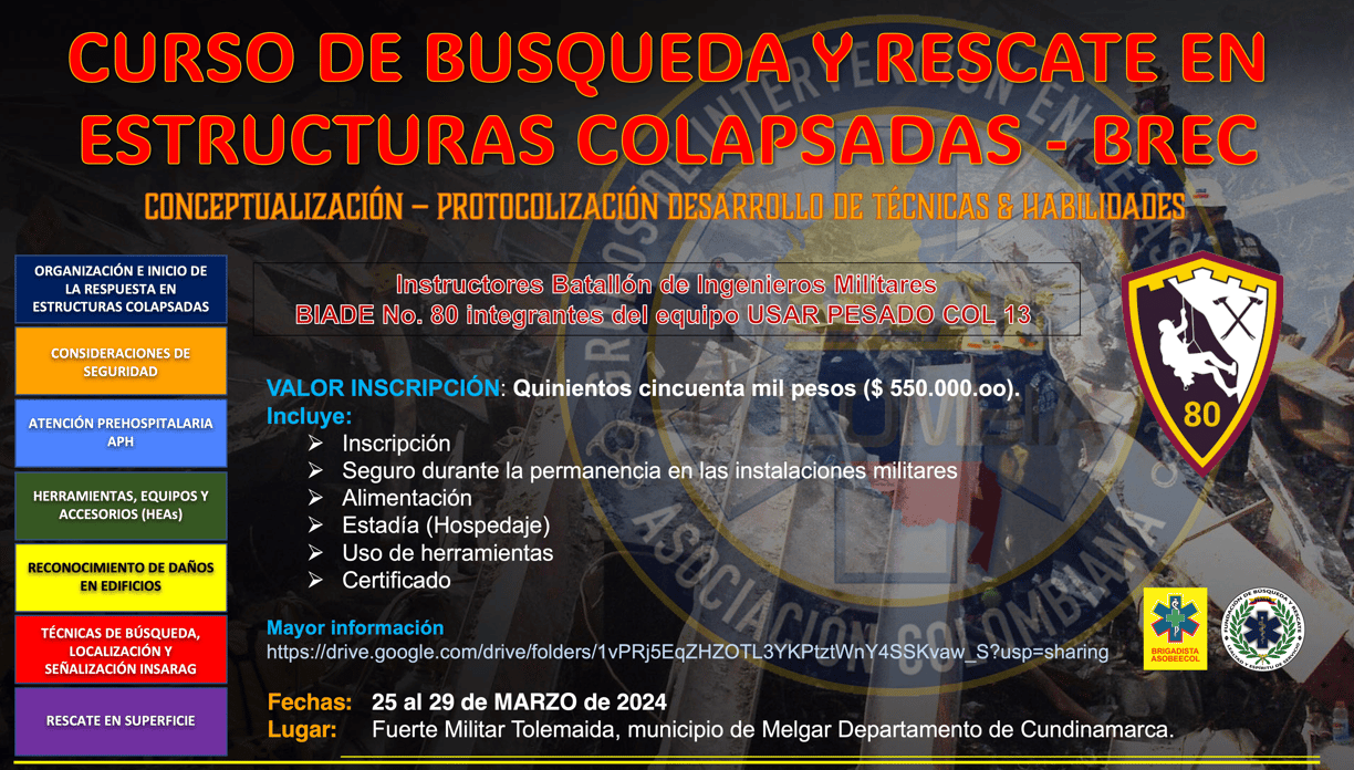 Fortalece la Respuesta a Emergencias y Desastres en Colombia ...