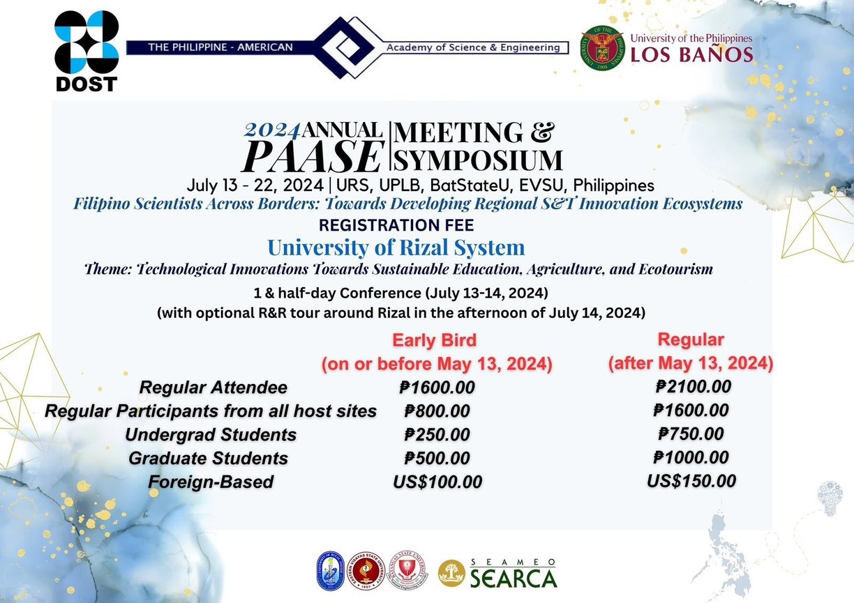 Annual PAASE Meeting | Annual PAASE Meeting and Symposium (APAMS)