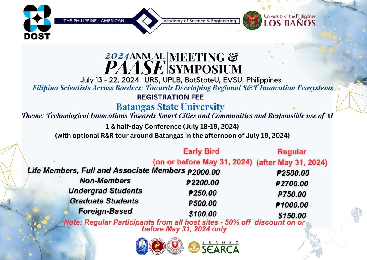 Annual PAASE Meeting | Annual PAASE Meeting and Symposium (APAMS)