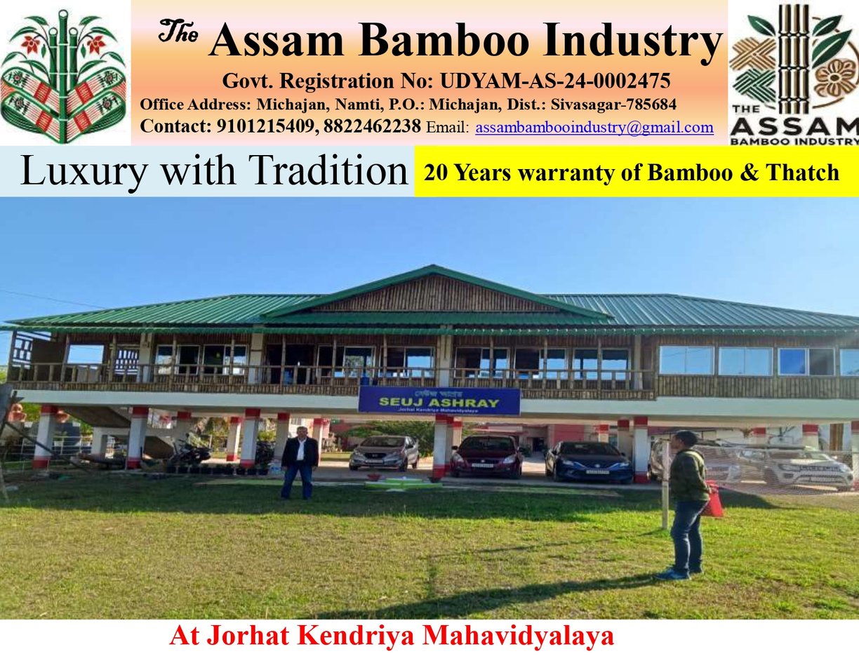 Innovative Bamboo Homes & Eco-Friendly Resorts | The Assam Bamboo Industry