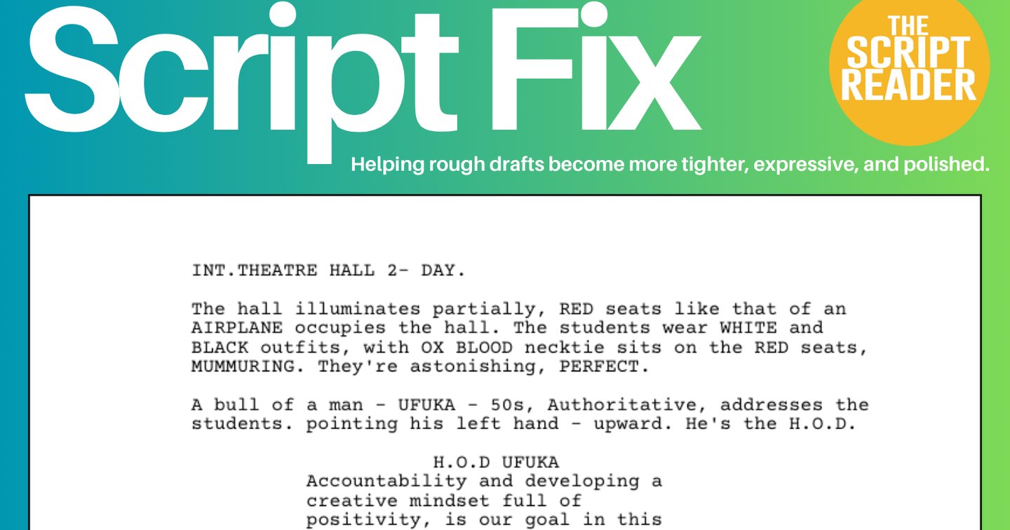 Script Fix | The Script Reader