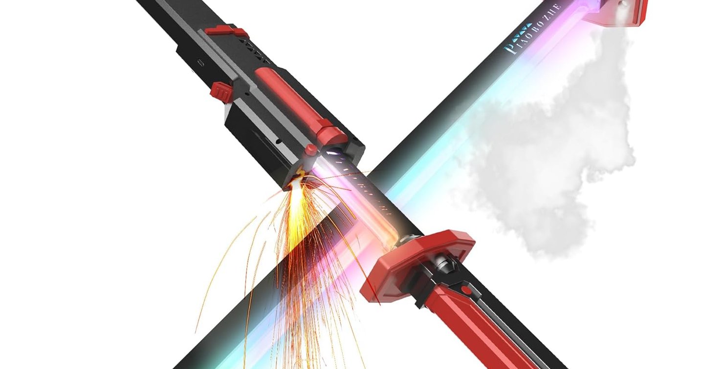 31.5" LED Spark Sword — Light, Sound, and Smoke in One Epic Blade ...