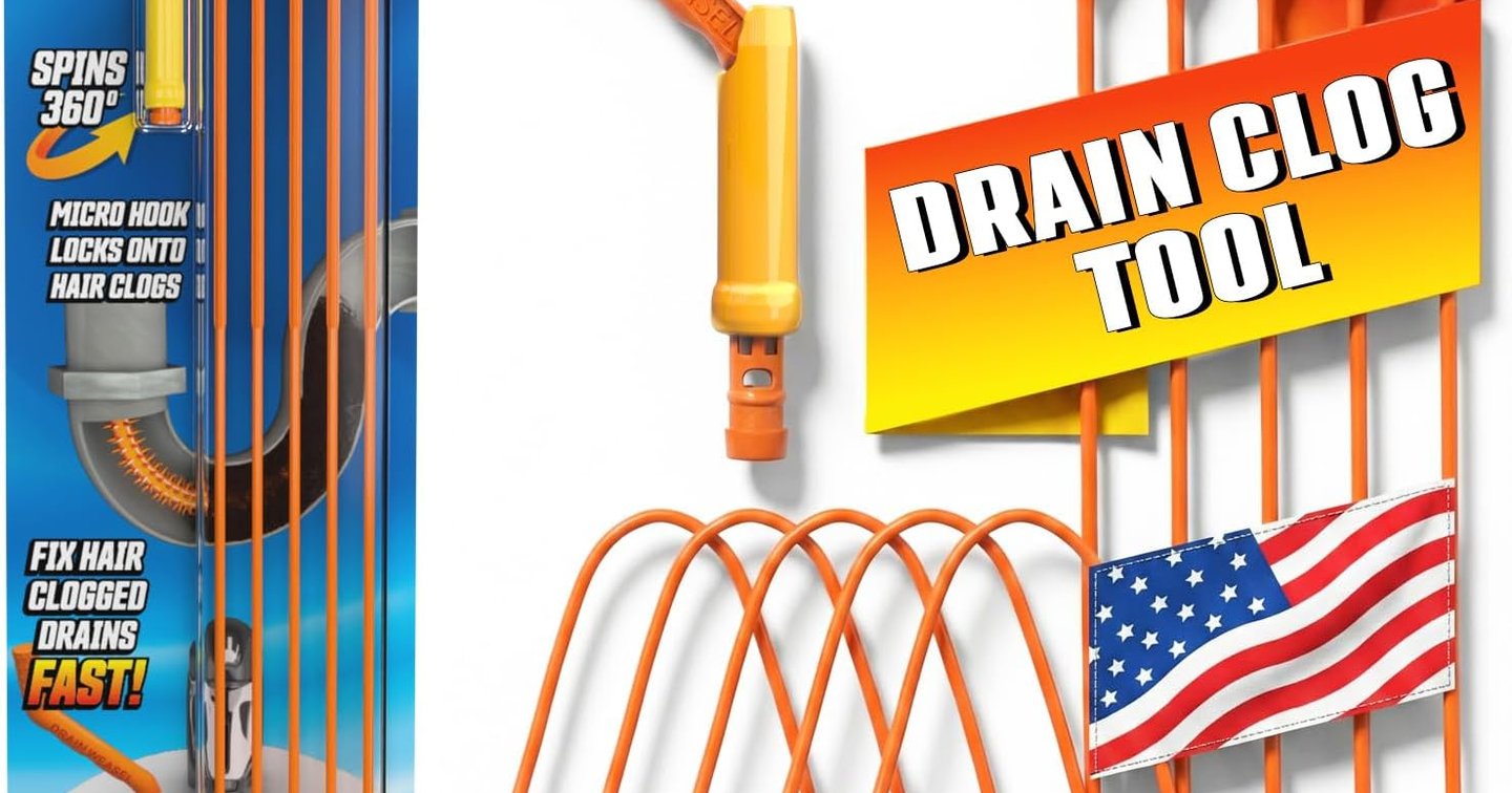 FlexiSnake Drain Weasel — The Simple Tool That Instantly Removes Hair ...