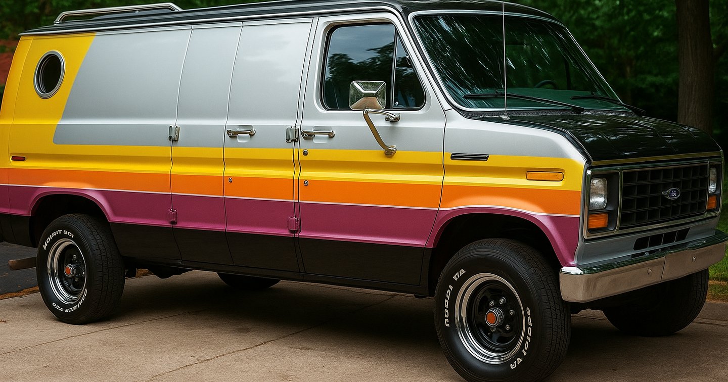 Straight Outta the Disco Era: The Rainbow Van That Creeps Softly ...