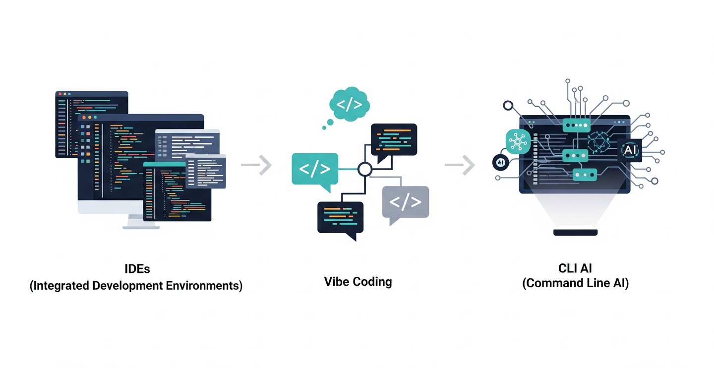 From IDEs to Vibe Coding to CLI AI Agents | AI Mentorhip Hub