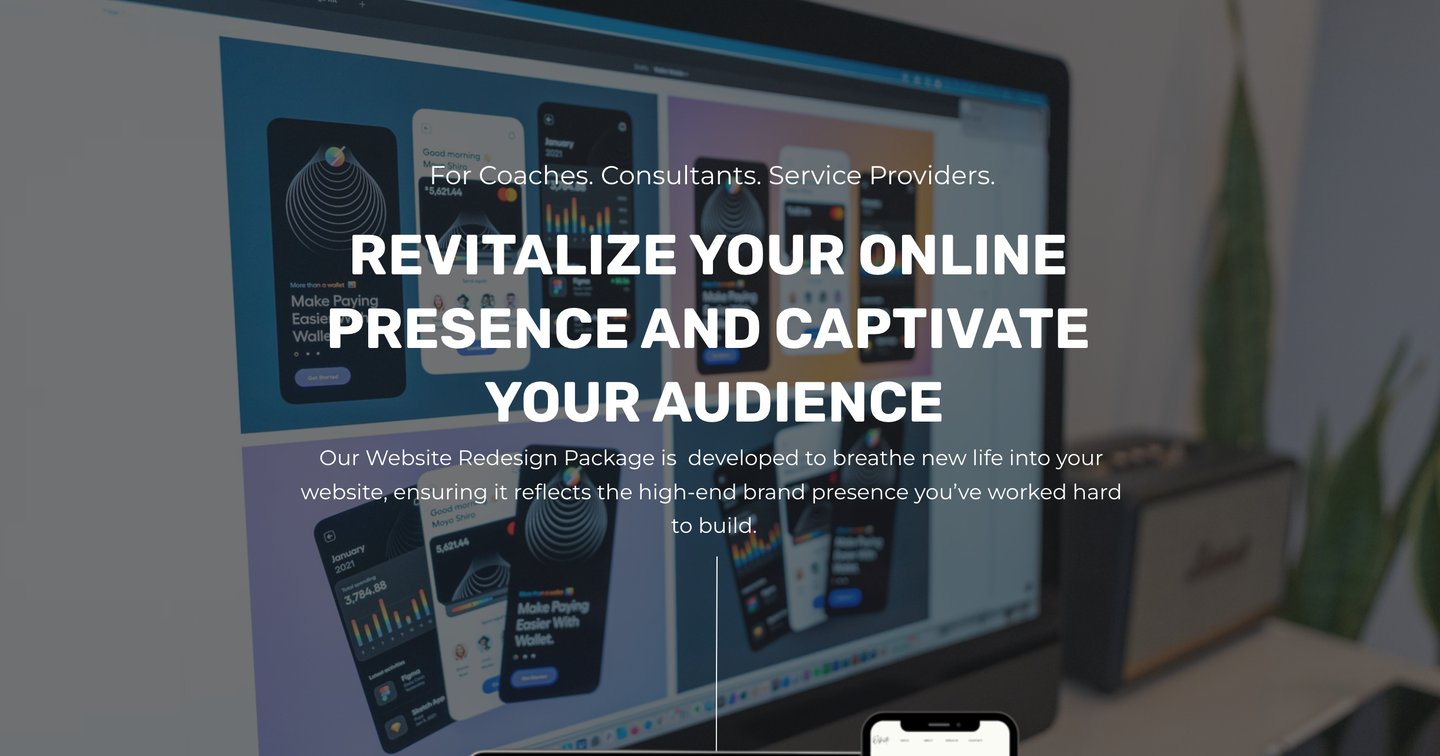 Small Business Web Redesign Services | Designed To Conquer