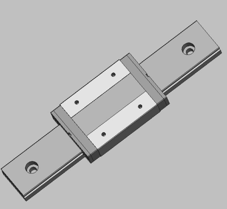 Miniature linear guideway - 3D drawings | LiMo
