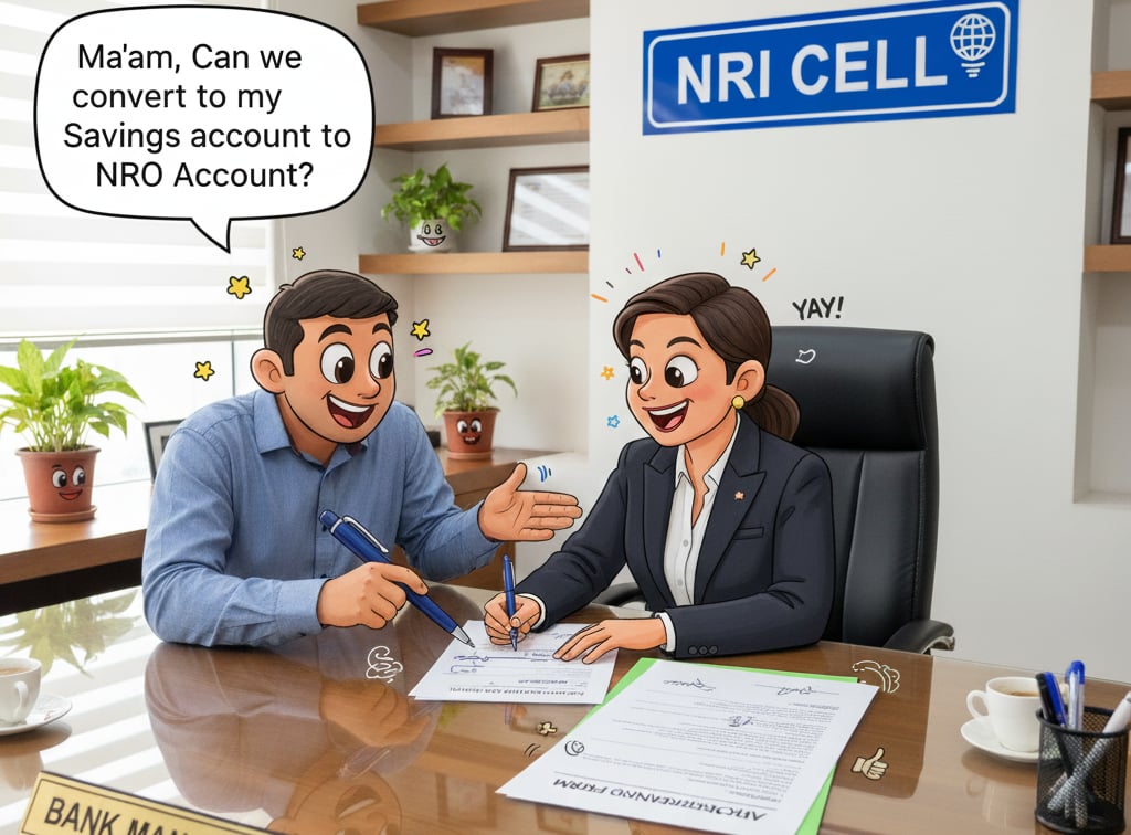 Convert Your Indian Savings Account to NRO/NRE After Moving Abroad (NRI ...