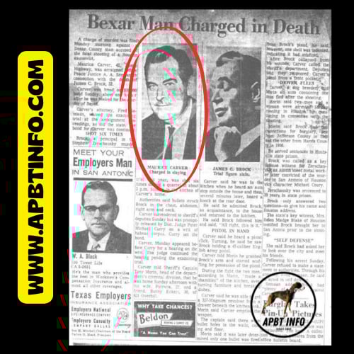 Maurice Carver | Accused of Murder | American Pit Bull Terrier History ...