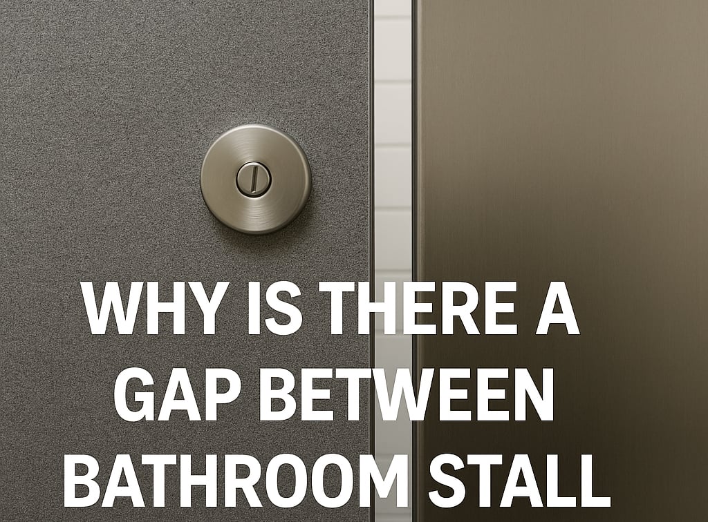 Why Is There a Gap Between Bathroom Stall Doors and Walls in American ...