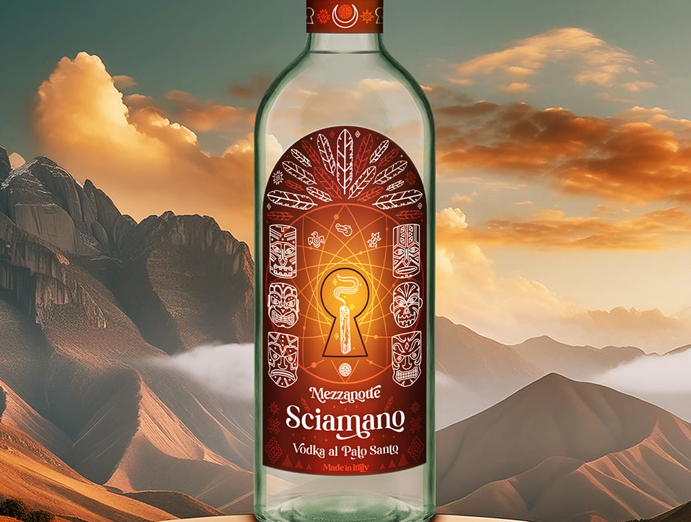 Sciamano - Vodka Premium al Palo Santo | Distilleria Mezzanotte | Gin ...