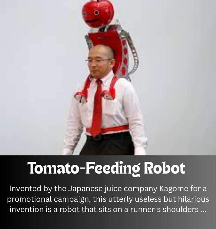 The Tomato-Feeding Robot: A 1 in a Million Wearable for Runners | 1 in ...