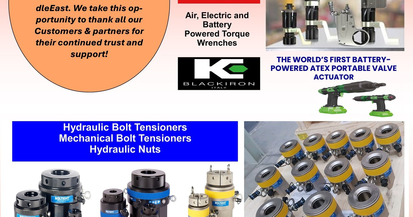 ALKITRONIC, TORSIONX, BOLTIGHT, NORD LOCK SUPERBOLT, Bolting & Torquing ...