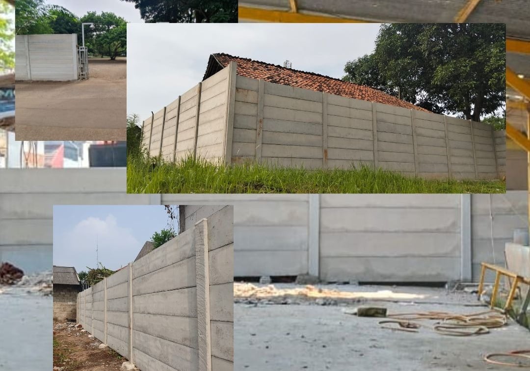 Inspirasi Desain Minimalis dengan Pagar Panel Beton | MAster Beton ...