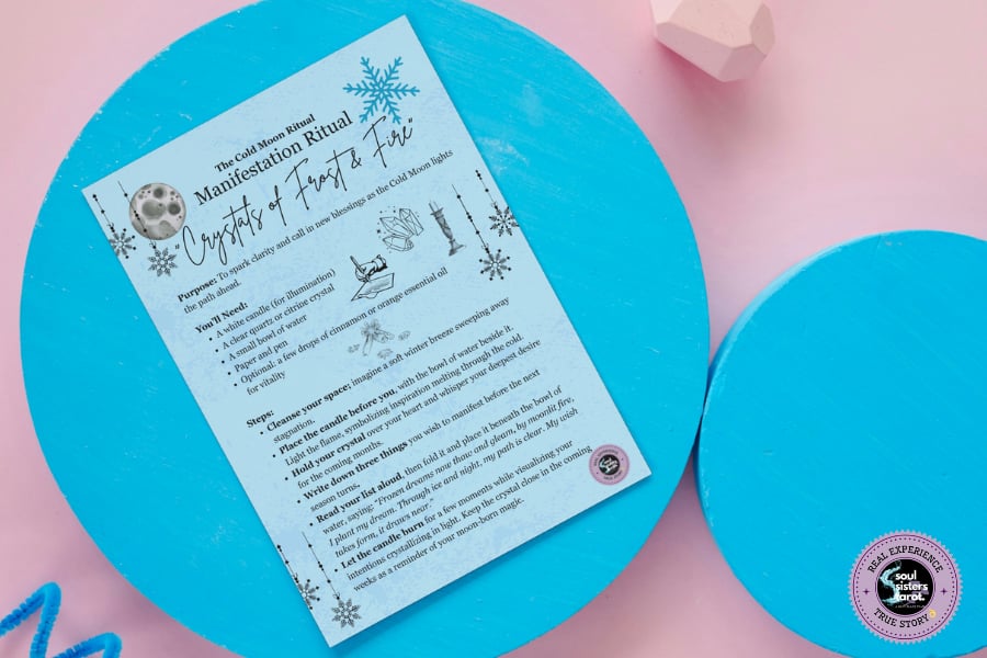 Snow Moon Ritual: Guidance, Protection & Awakening | Soul Sisters Tarot