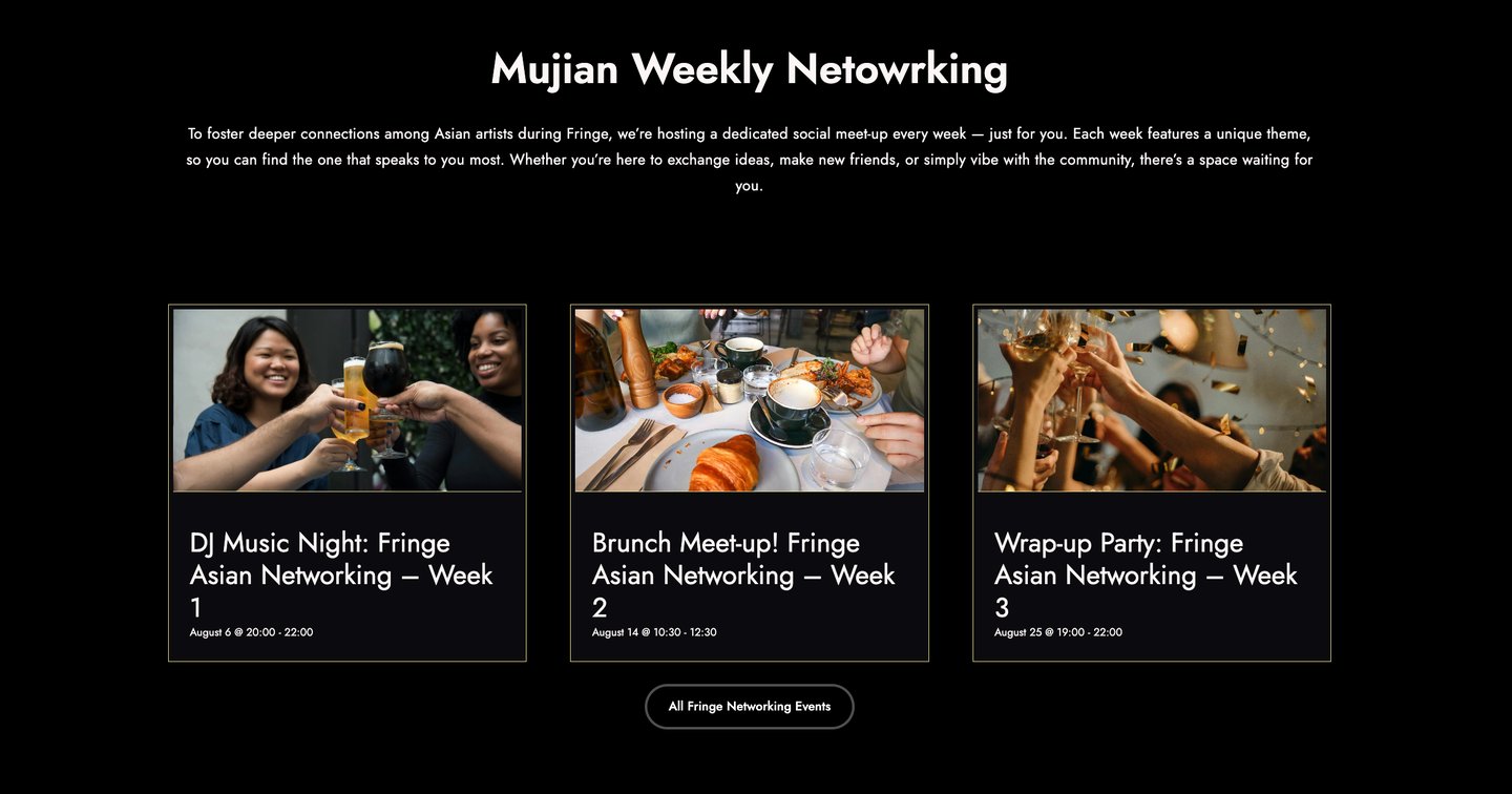 Edinburgh Fringe Asian Networking - Mujian Shows Ambition in Bridging Asian Culture | Sound ...