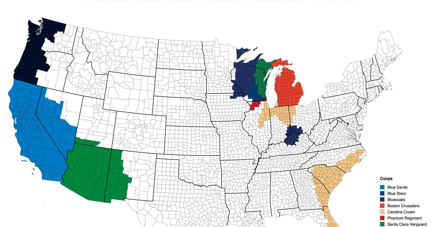 2024 DCI Imperialism Map Project - Week 1 Results | bandScores