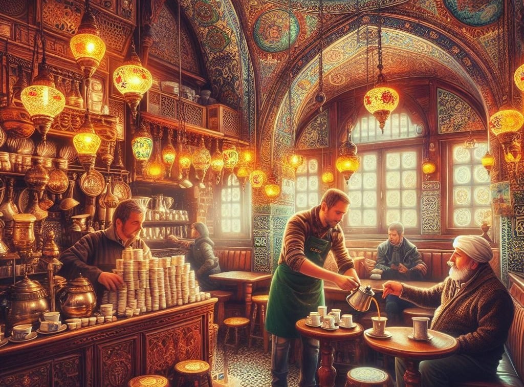 The first recorded coffee shop | Beanologist Coffee Therapy