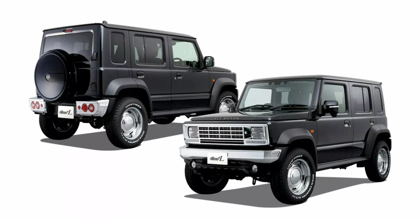 Custom Body Kit Gives Suzuki’s Compact SUV a Retro Off-Road Makeover ...