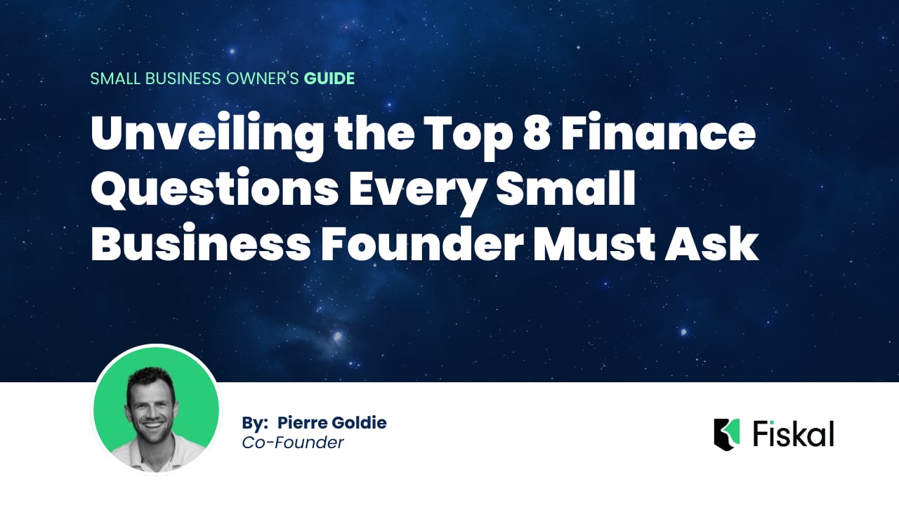 Unveiling the Top 8 Finance Questions Every Small Business Founder Must ...