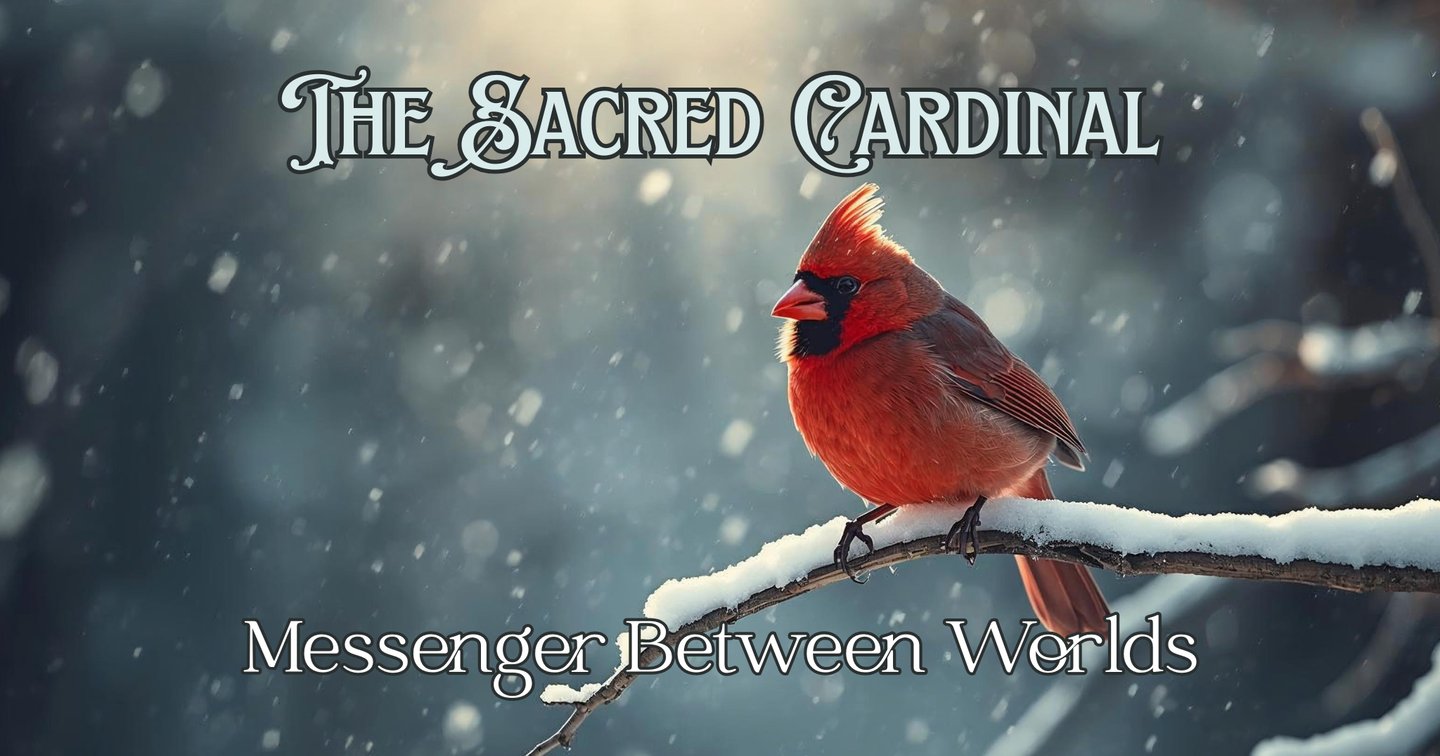 The Sacred Cardinal: Messenger Between Worlds | Miss Dana's Wisdom