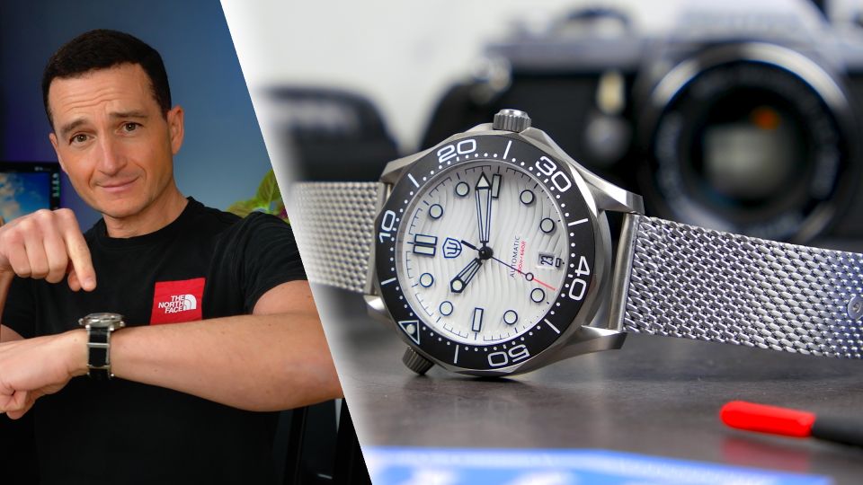 WatchDives WD007: Lightweight Titanium Dive Watch | Shiny Things
