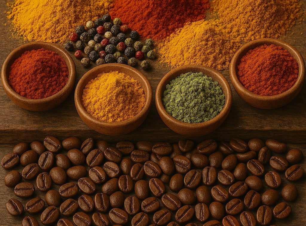 Welcome to Our Coffee Shop | Chef Mark's Coffee & Spice Co.