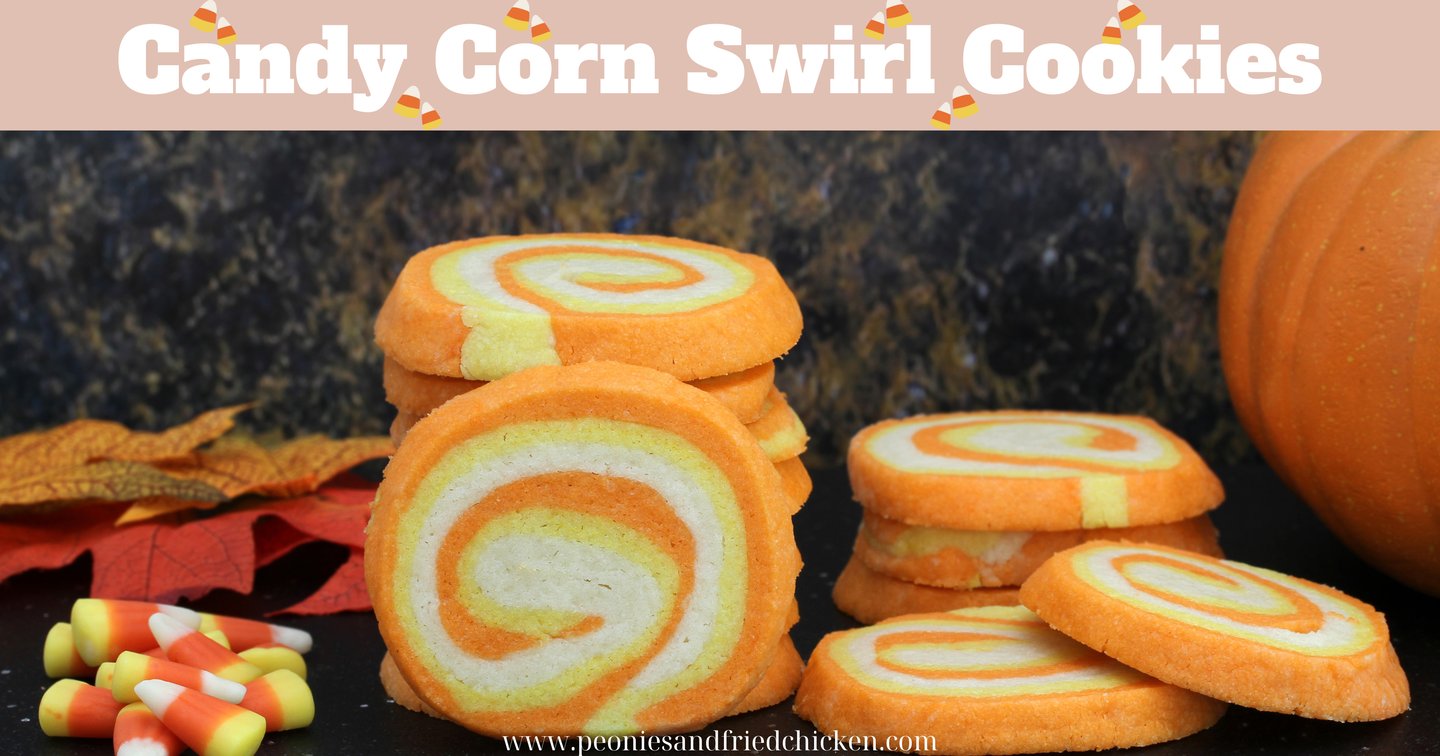 Candy Corn Swirl Cookies | Peonies and Fried Chicken