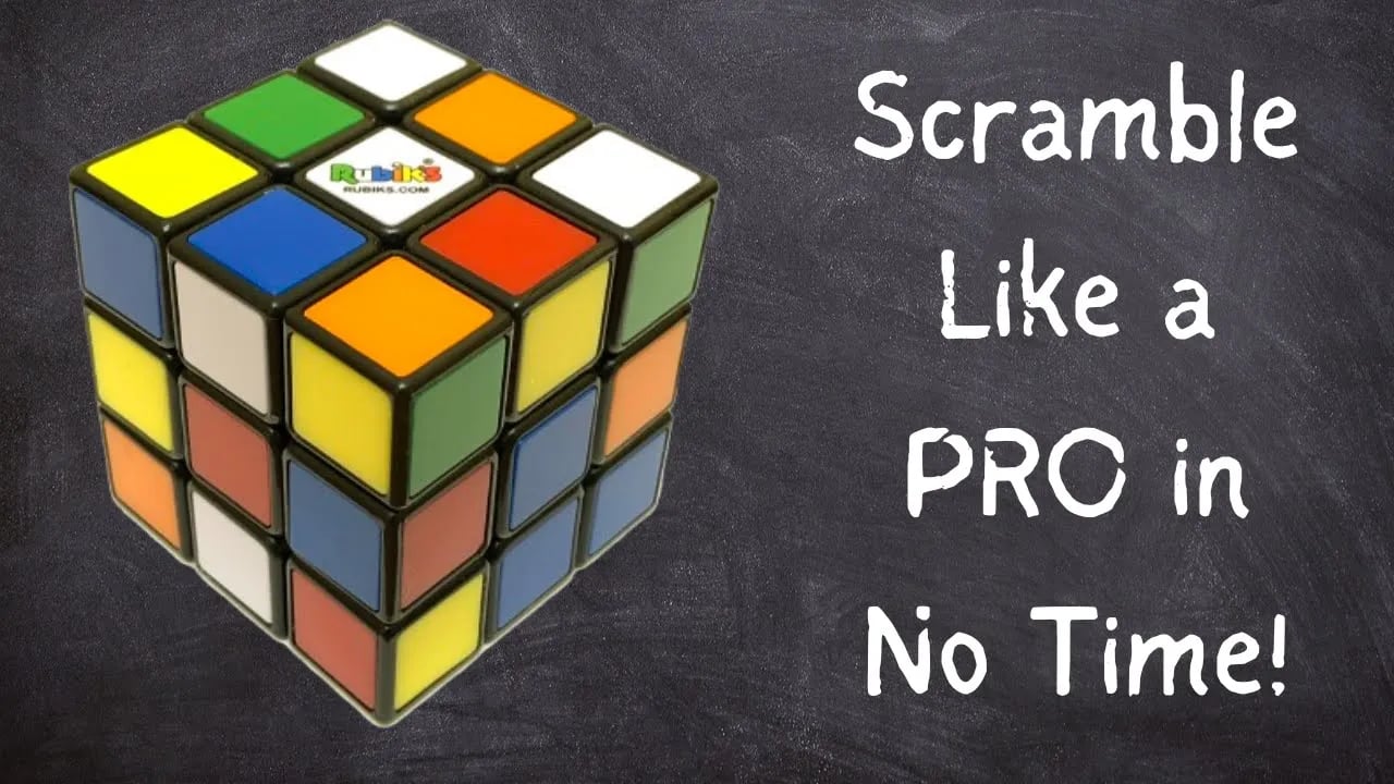 How to Scramble a Cube