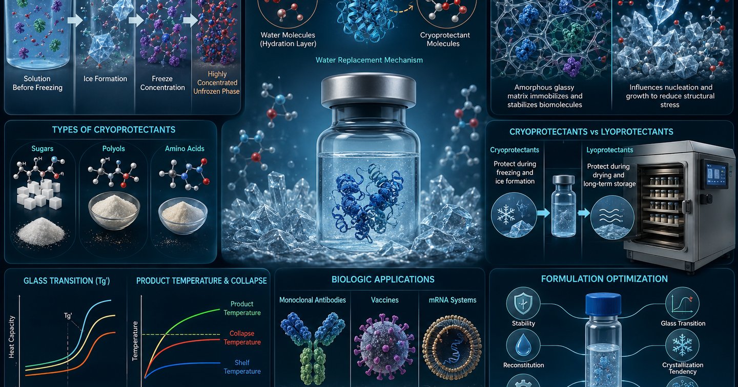 Cryoprotectants in Lyophilization: Mechanisms, Selection, and Role in ...