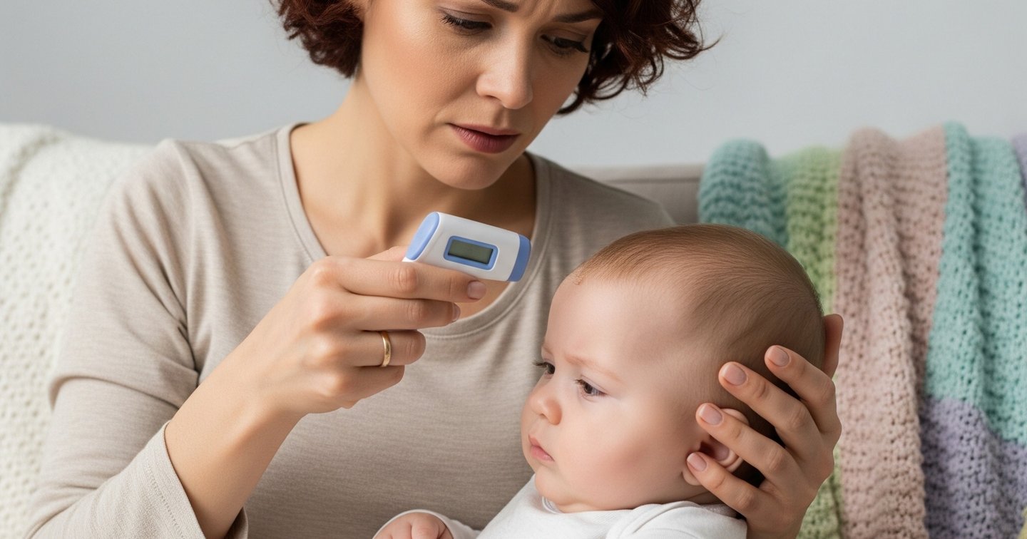 Febre em Bebês: Quando se Preocupar e o Que Fazer | inseguranças de mãe