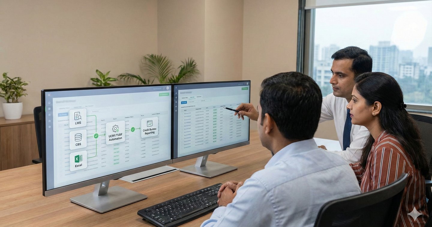 Automating CIBIL UCRF / TUDF Reporting for Lenders in India | ViHaze