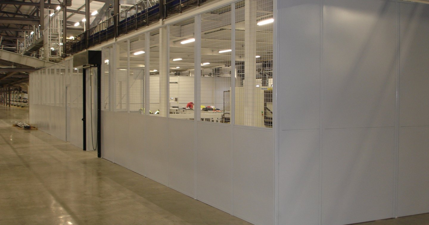 Warehouse Partitioning | Steel Partitions | Mesh Partitioning | A-Z ...