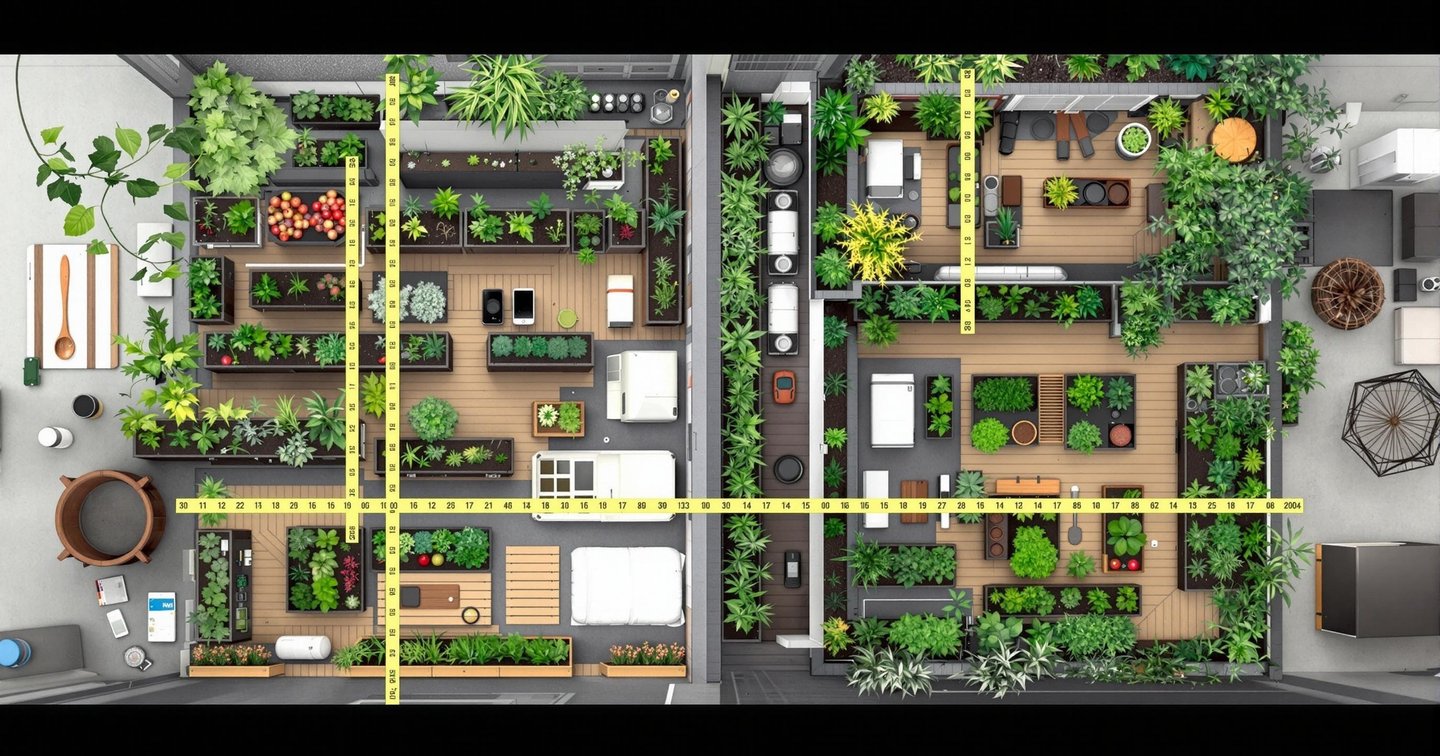Maximizing Small Spaces: Planning a Micro Farm Layout | UrbanRootHub