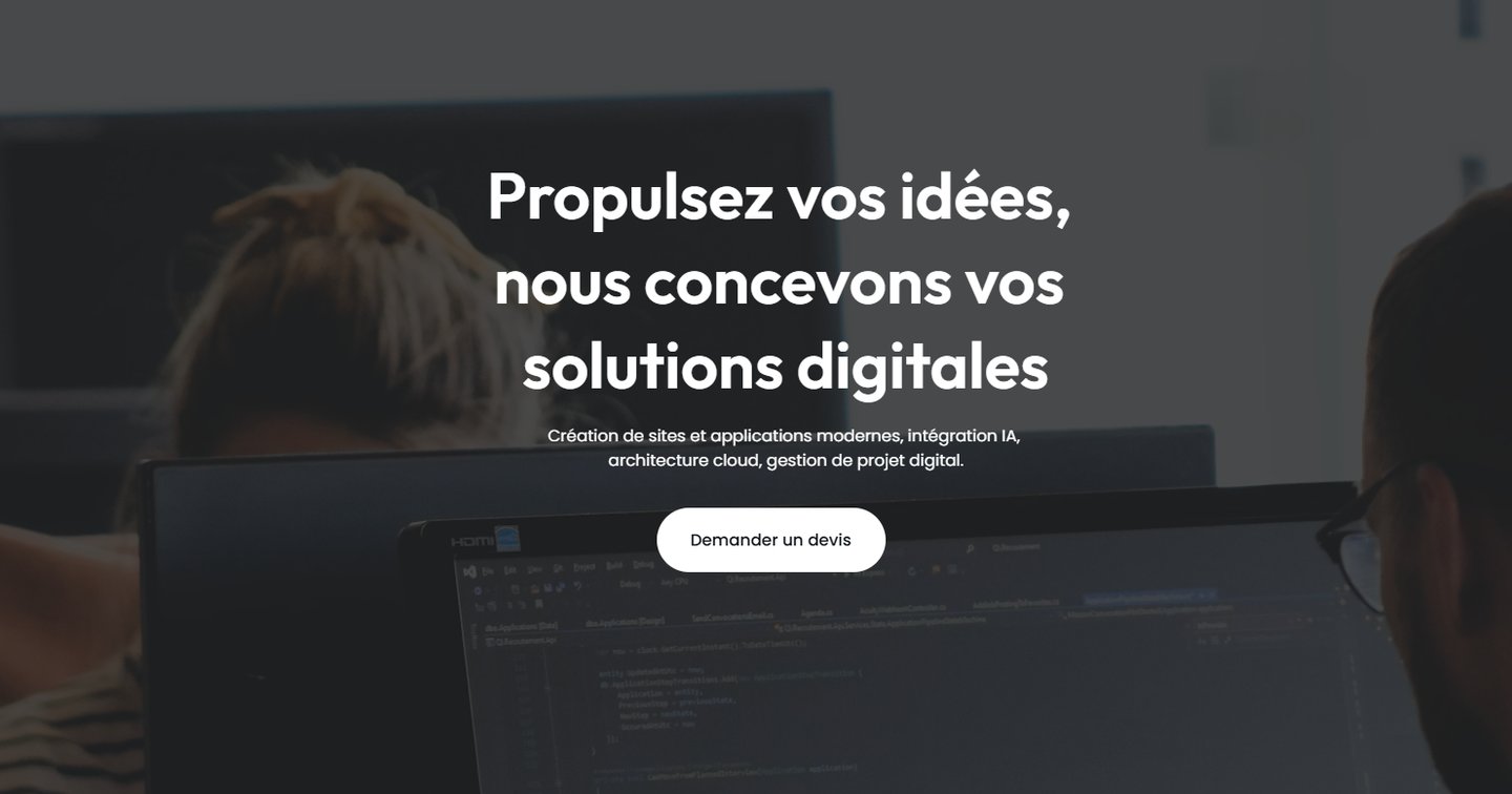 Rocket Solutions - Création de Landing Pages Modernes | rocket-solutions.fr