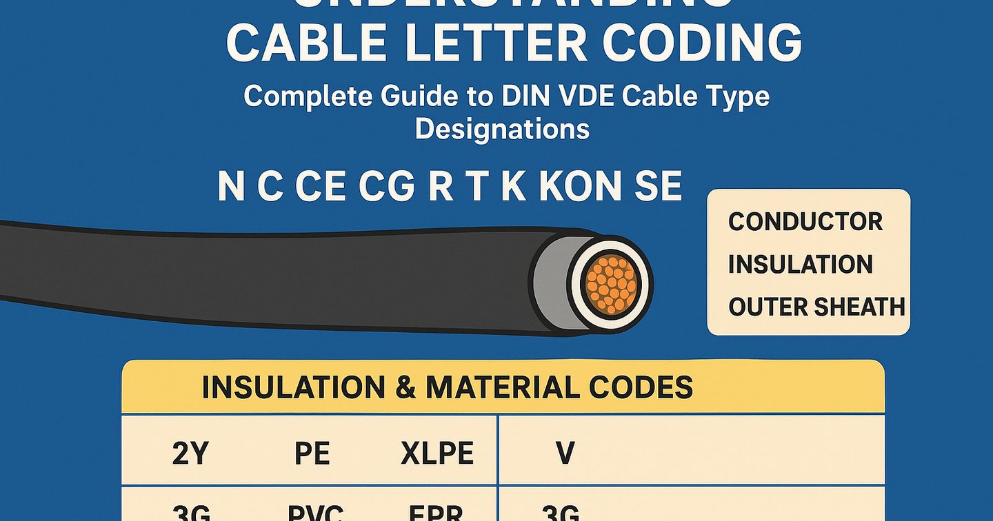 Understanding Cable Letter Coding: Complete Guide to DIN VDE Cable Type ...