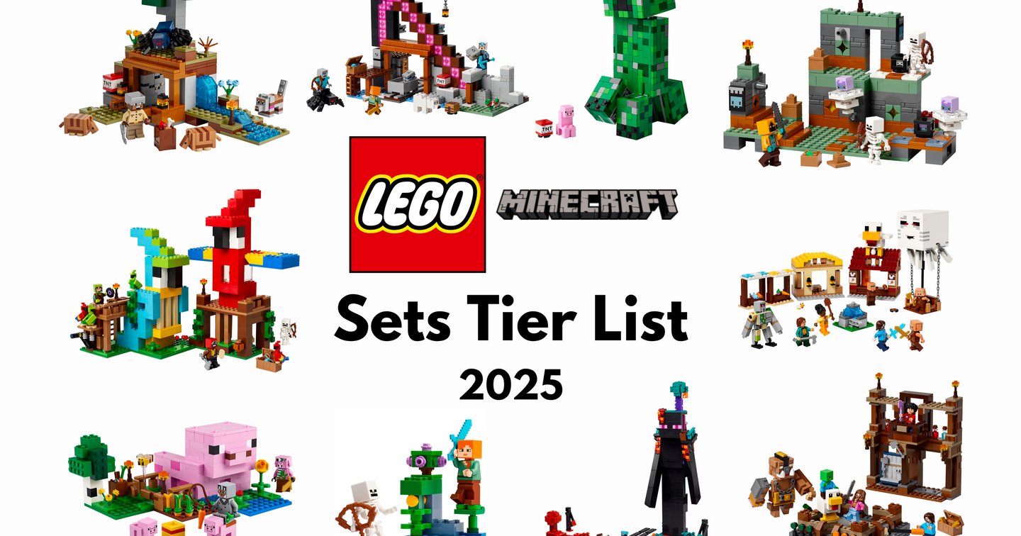 LEGO® Minecraft 2025 - Sets Tier List | Brick Life Balance