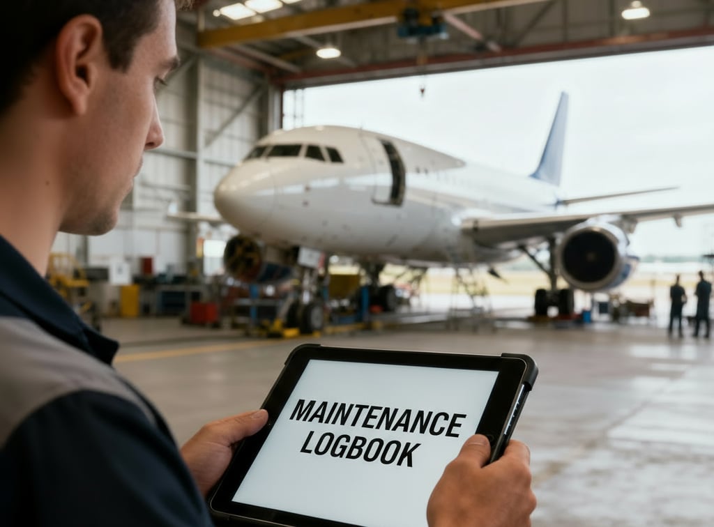 Aircraft Maintenance Experience Logbook: What It Is and How to Use It ...