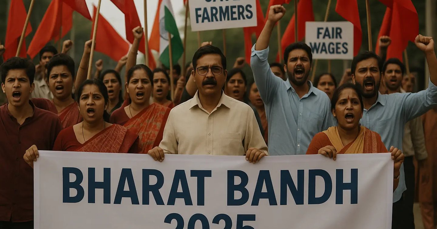 What is Bharat Bandh 2025? Meaning, History, Causes & Impact. | MicroNews