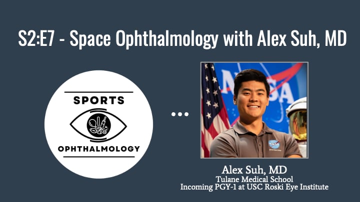 S2:E7 Alex Suh, MD: Space Ophthalmology | Sports Ophthalmology