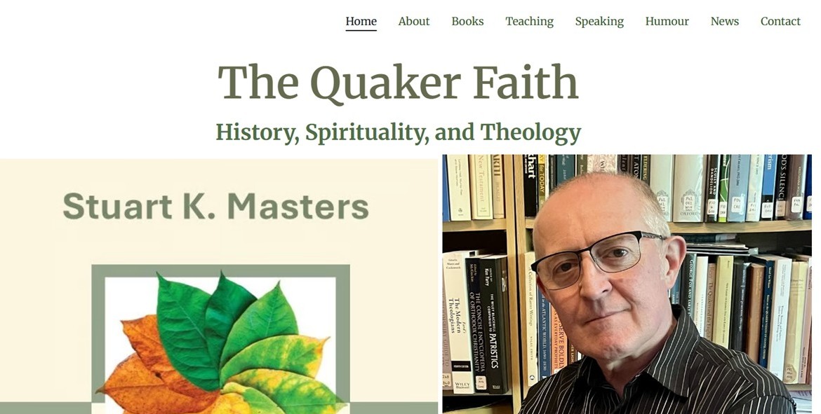Explore the Quaker faith with Stuart Masters | Stuart Masters: Author ...