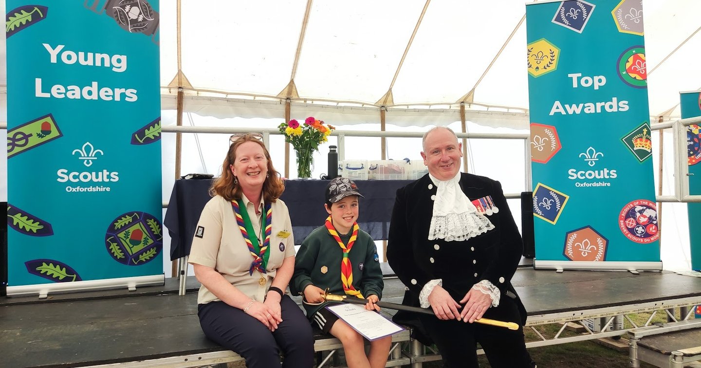 Celebrating the Spirit of Scouting in Oxfordshire | The High Sheriff of ...