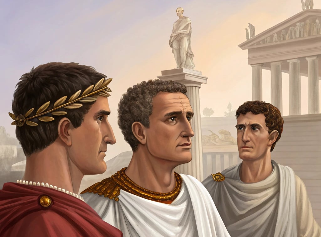 EL SEGUNDO TRIUNVIRATO: ALIANZA DE AMBICIONES Y SED DE PODER | reyes ...