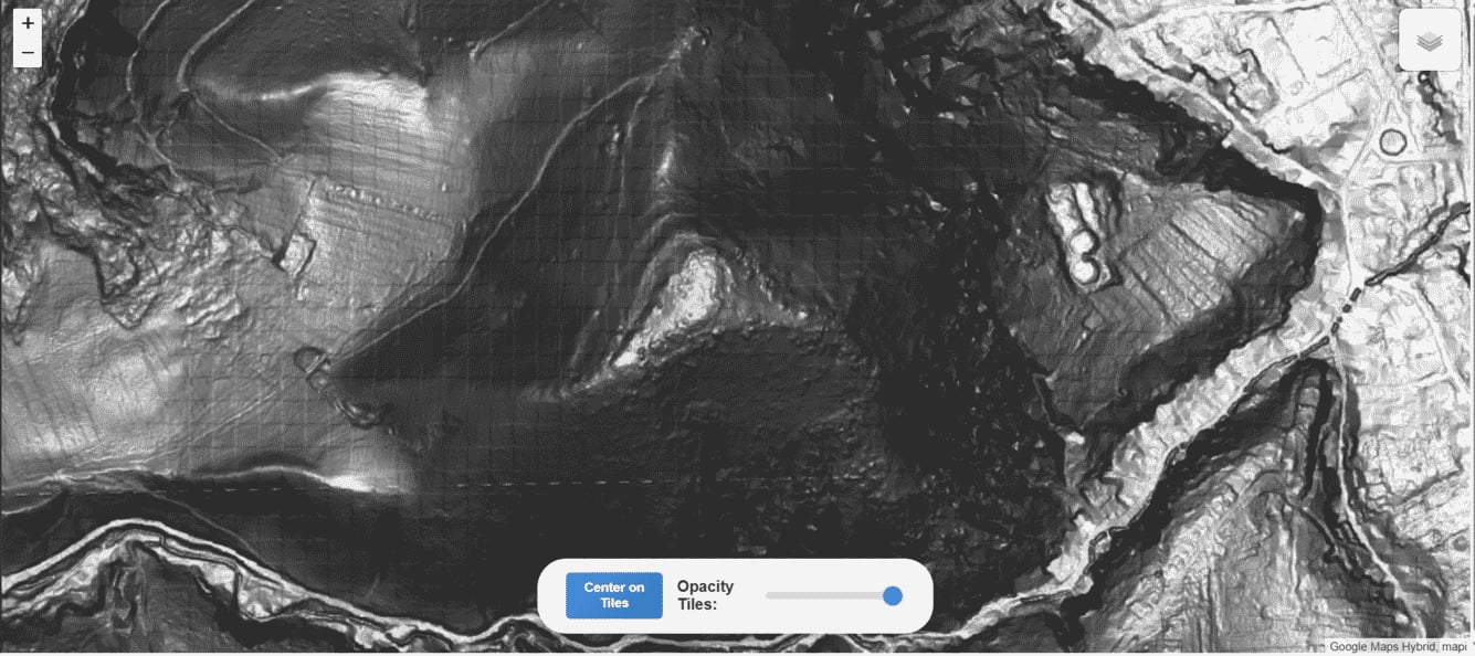 Harta LiDAR pentru Comuna Cugir , ALBA | Harti Lidar Romania